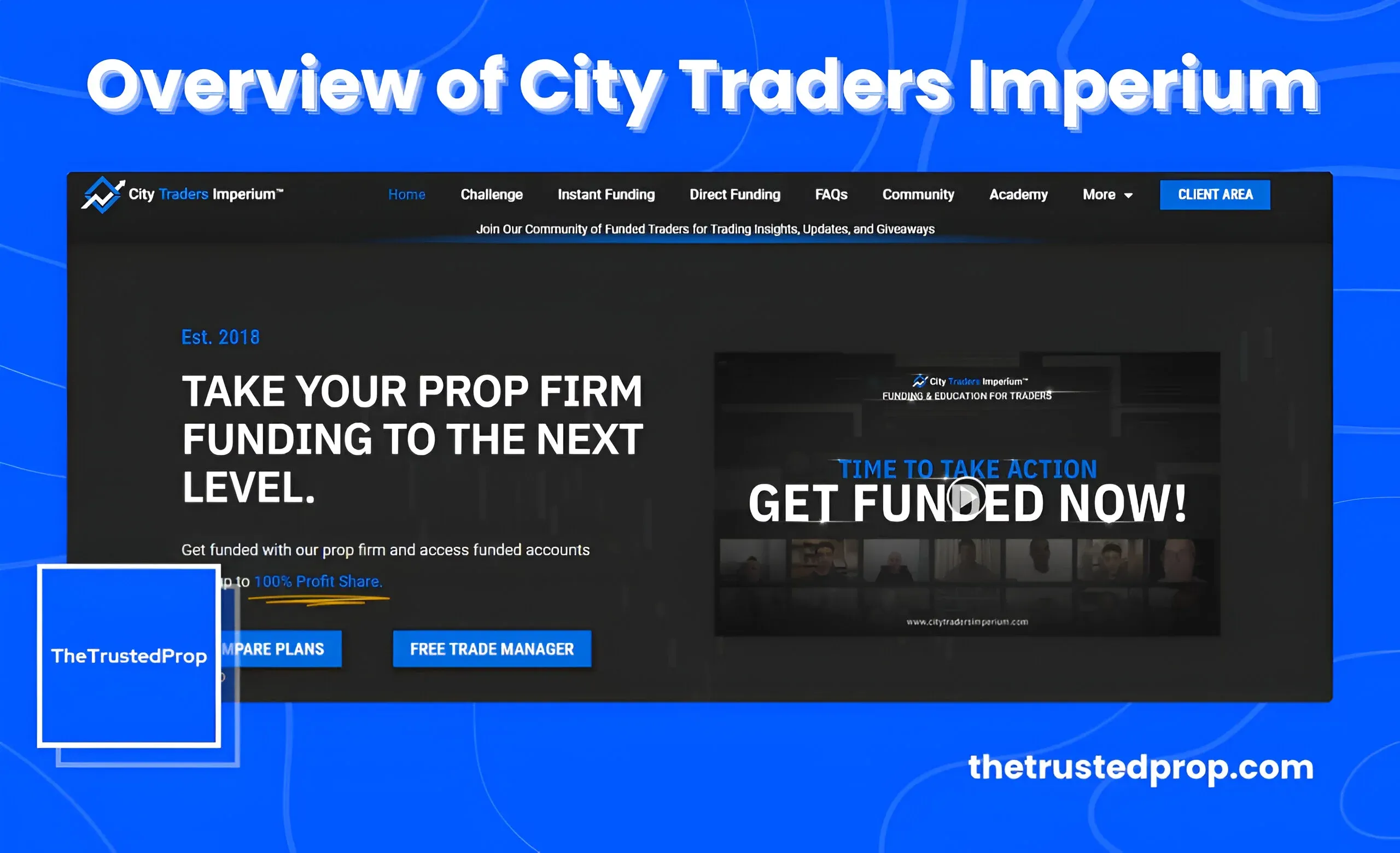 Overview of City Traders Imperium | The Trusted Prop
