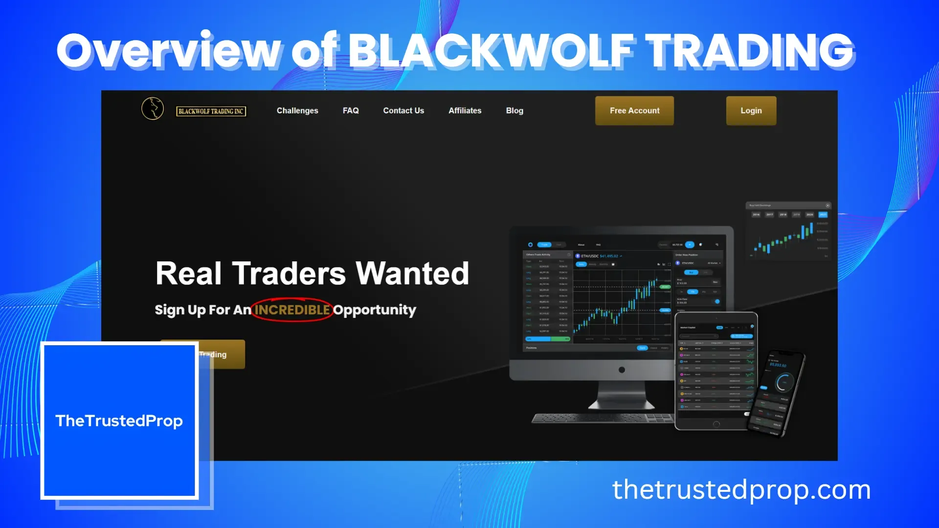 Overview of Blackwolf Trading forex prop firm | The Trusted Prop