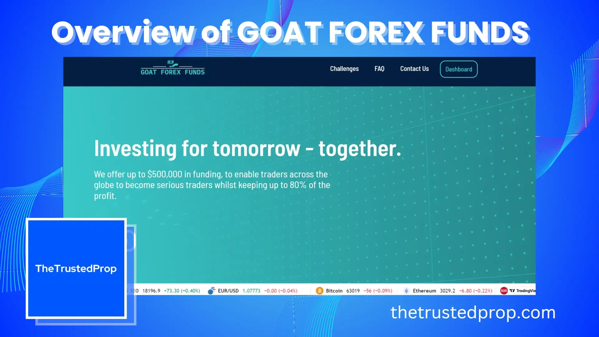 Overview of Goat Forex Funds Forex Prop Firm | The Trusted Prop