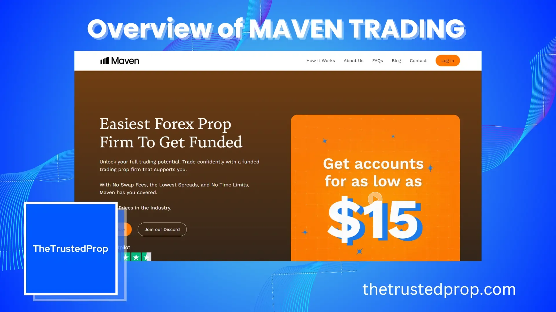 Overview of Maven Trading Forex Prop Firm | The Trusted Prop