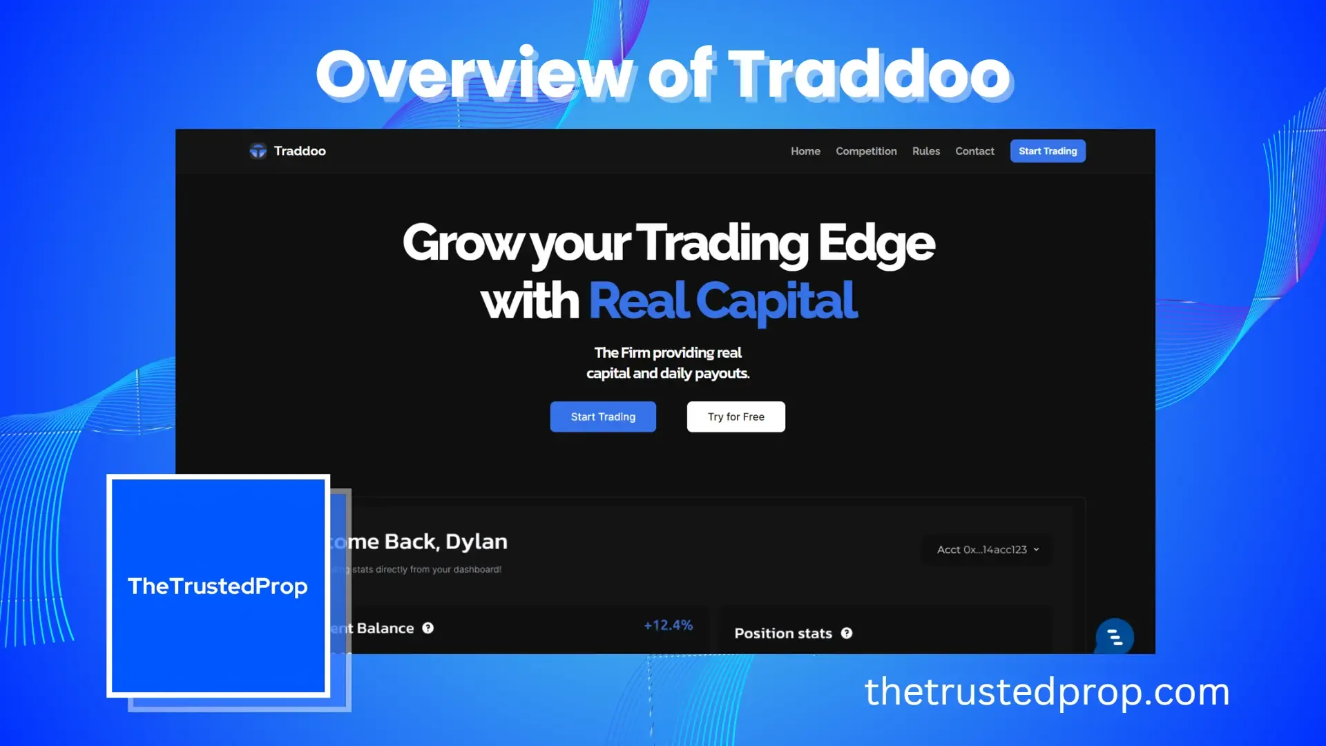 Overview of Traddoo Forex Prop Firm | The Trusted Prop
