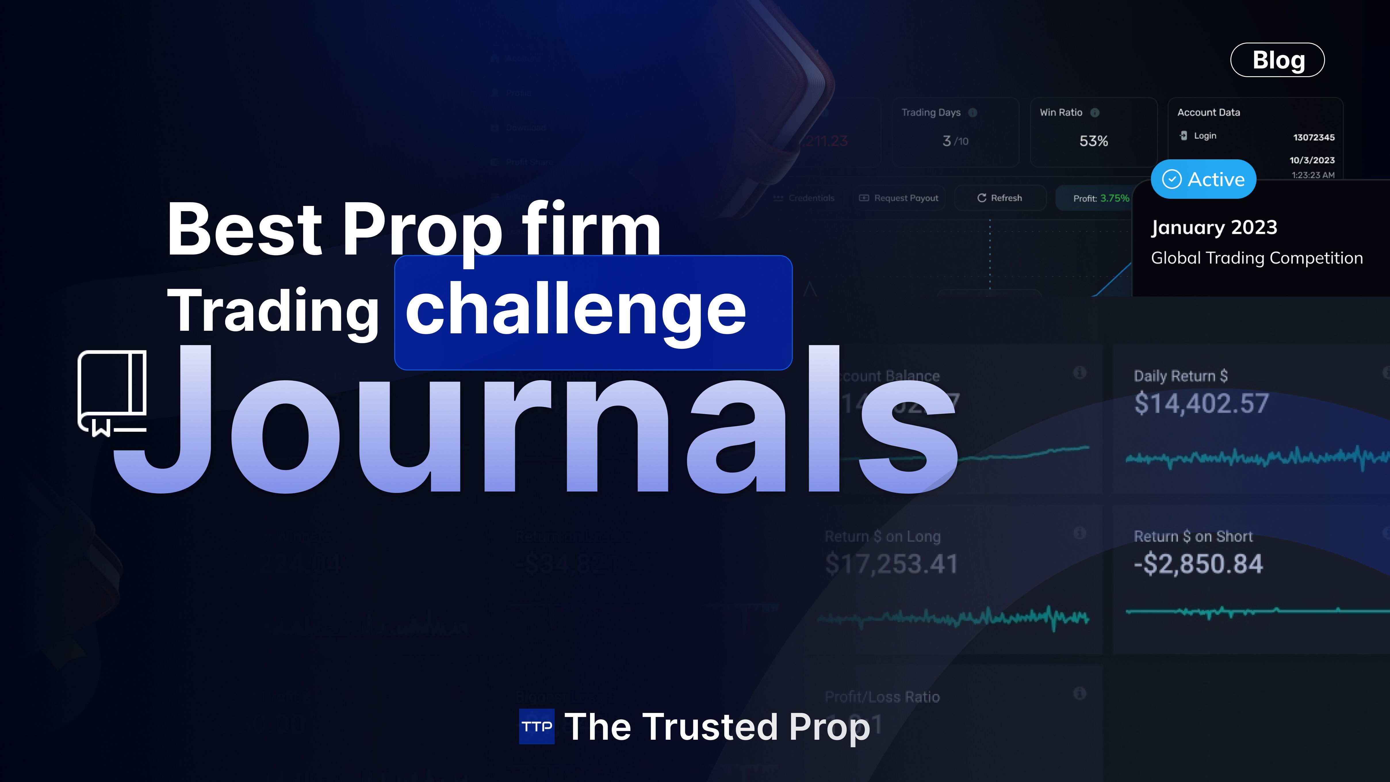 Best Prop Firm Challenge Trading Journals | The Trusted Prop