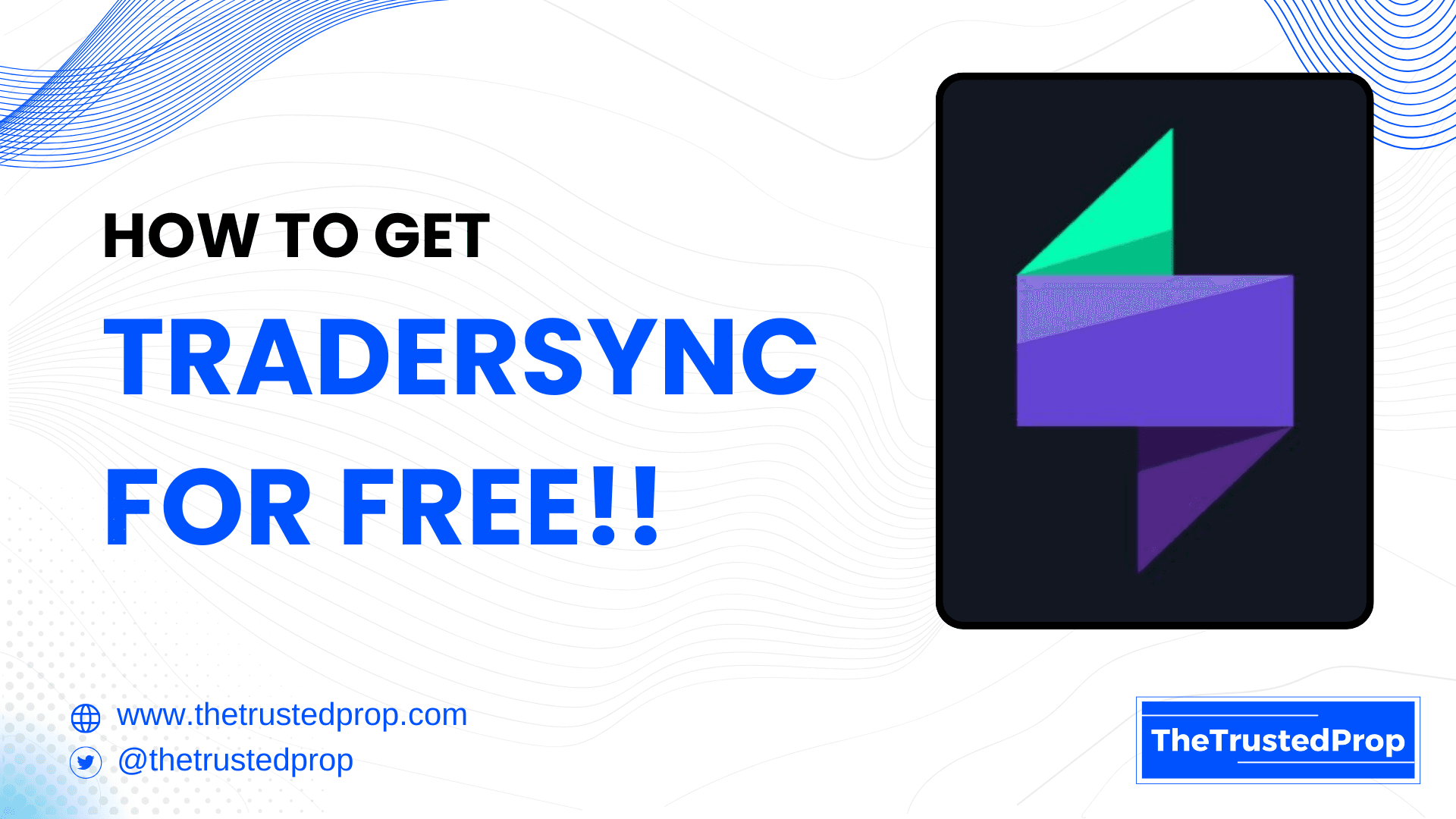 How to Get TraderSync Trading Journal for Free | The Trusted Prop