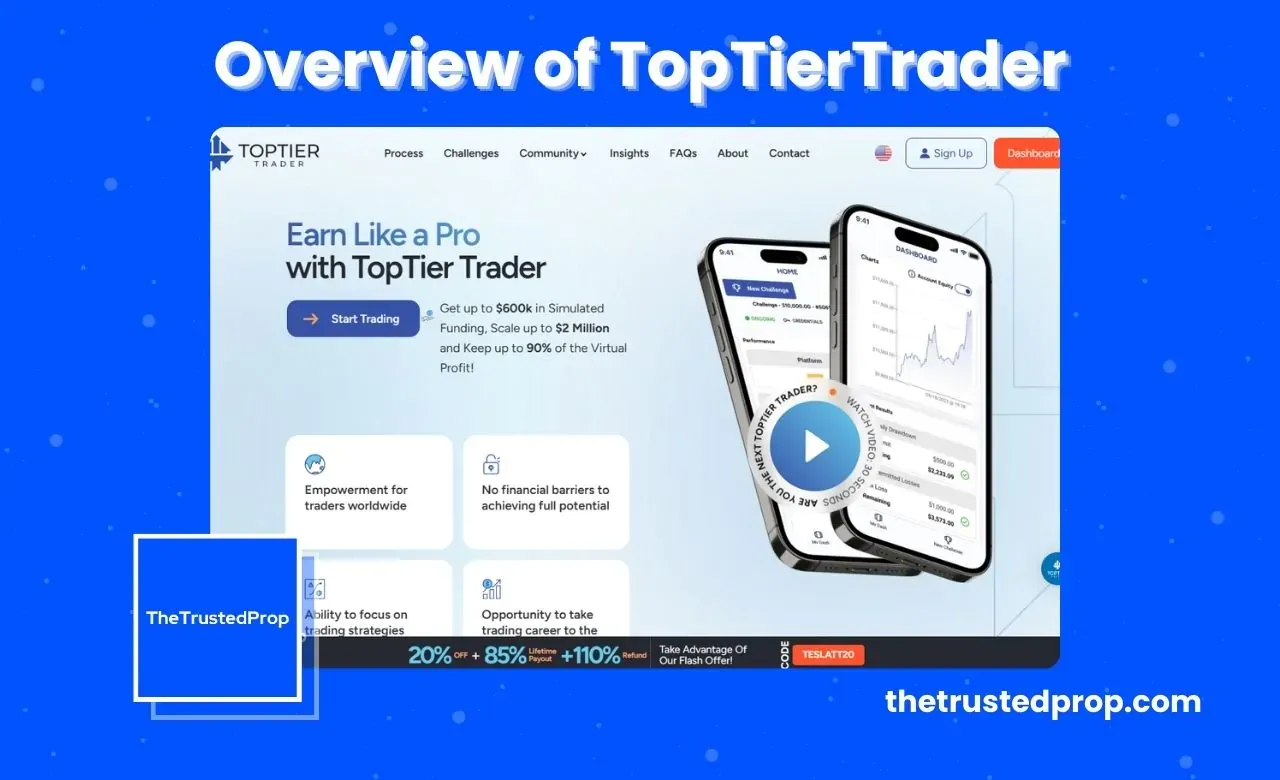 Overview of TopTierTrader Forex Prop Firm | The Trusted Prop
