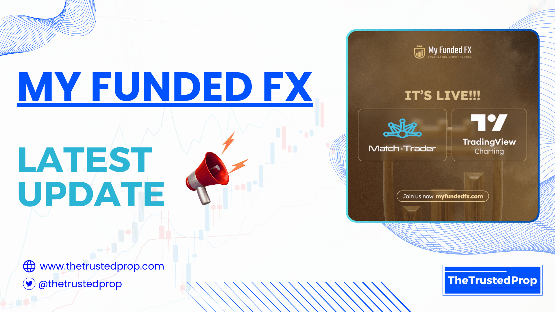 TradingView Chart in Match-Trader platform by My Funded FX !! | The Trusted Prop